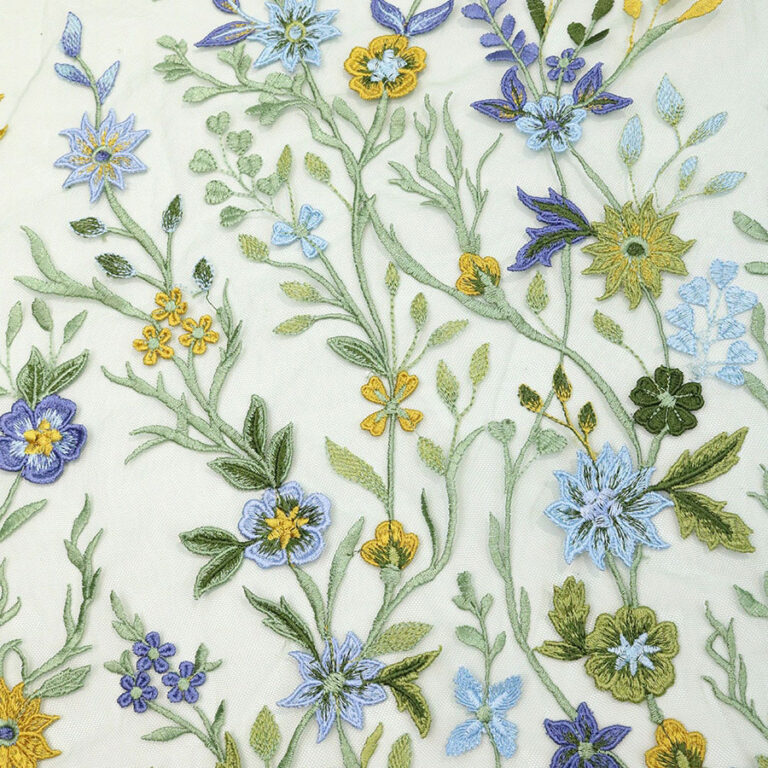 3D Embroidered Fabric – China Naying Tex