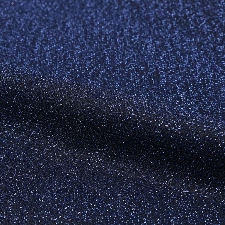 Navy Elastic Spandex Metallic Silver Lurex Fabric NWKD-6060 – China ...