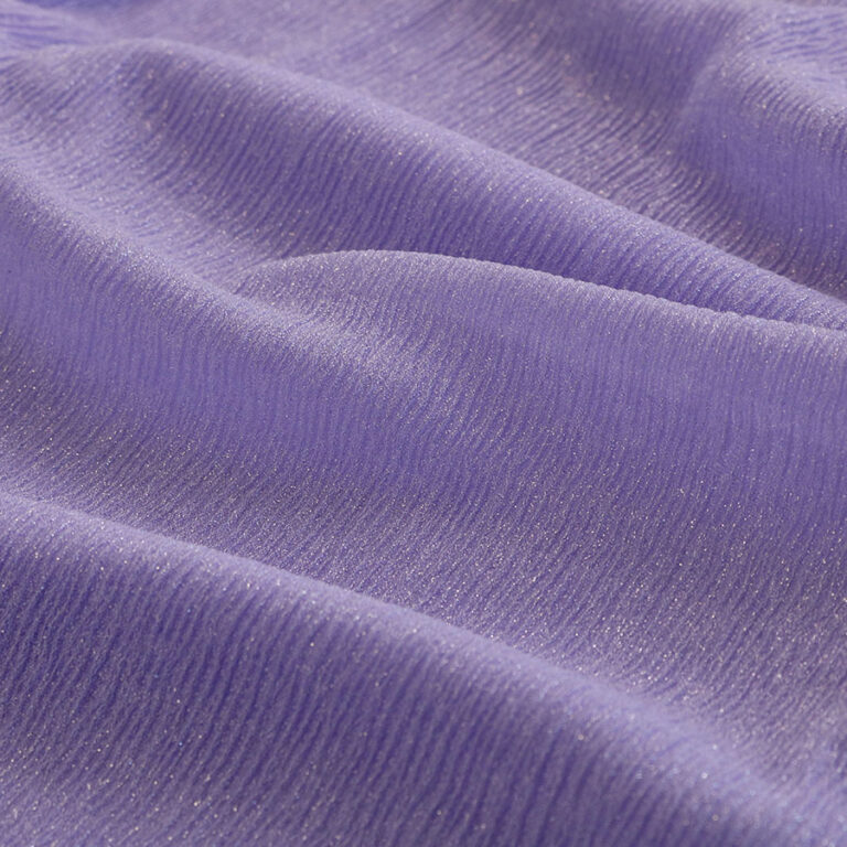 Lilac Smooth Shiny Poly Knitted Crepe Foil Fabric for Fashion NWKD-7017 ...